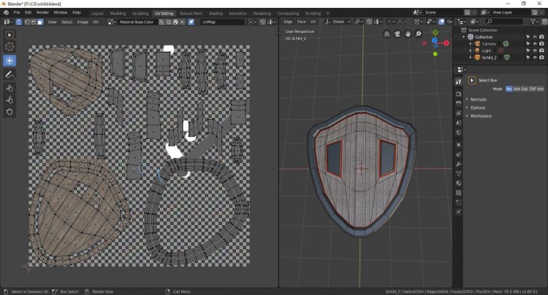 Blender: UV-Maps und Texturen - Internet Halunken